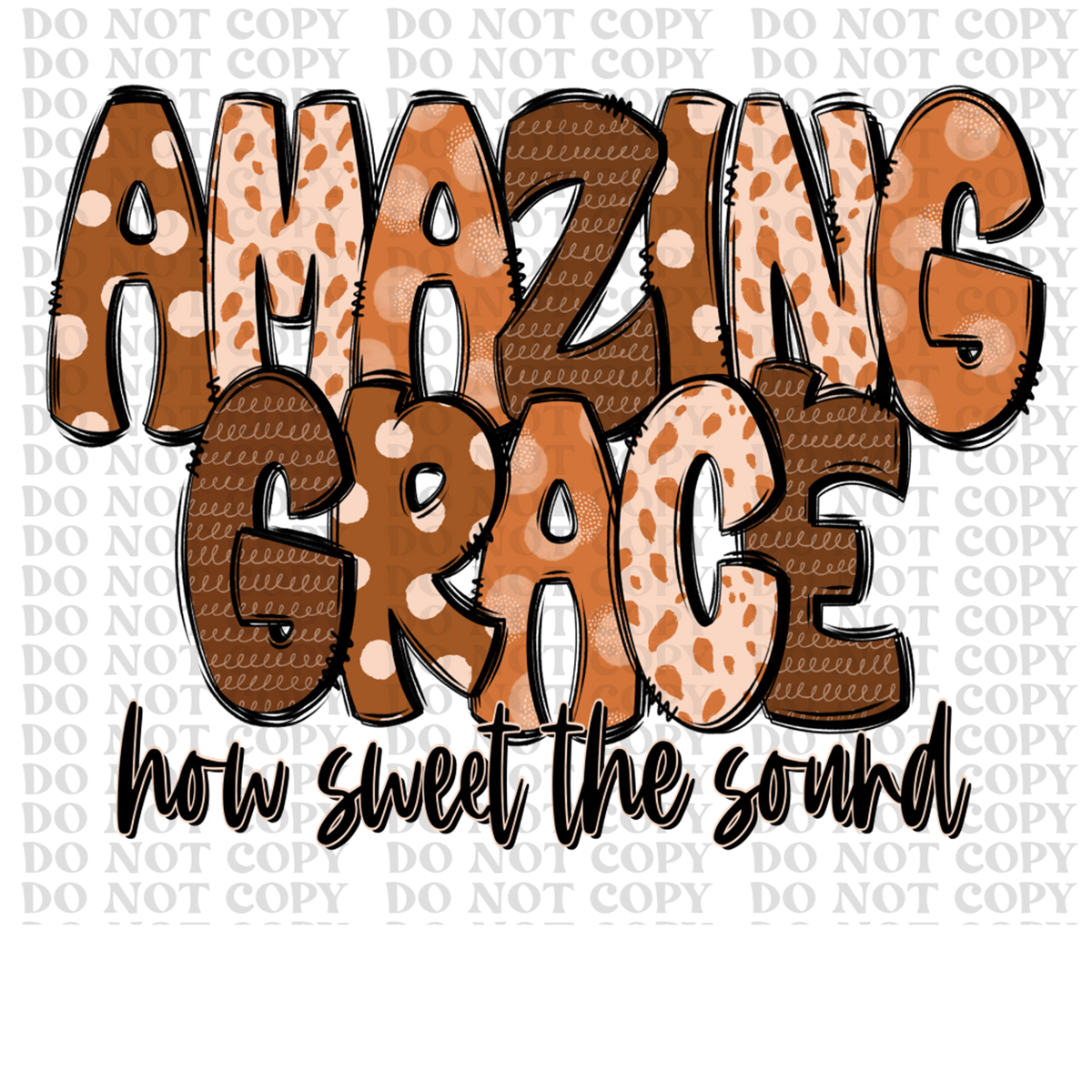 Amazing Grace DTF or Sublimation Transfer– This-n-That blanks