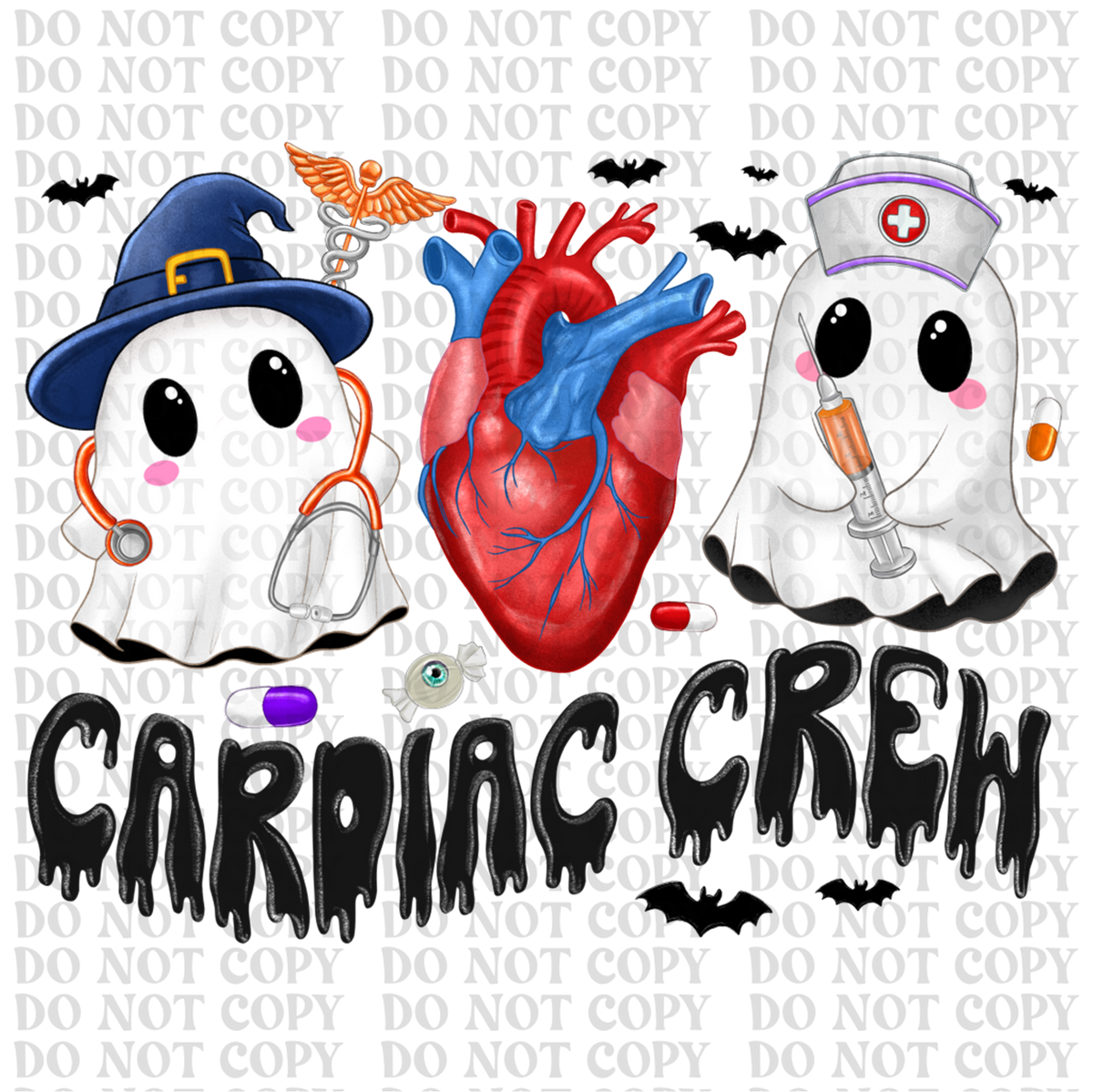 Cardiac Crew DTF or Sublimation Transfer– This-n-That blanks