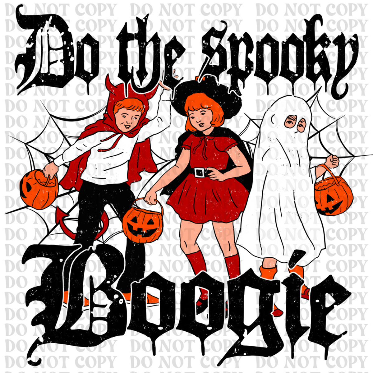 Spooky Boogie DTF or Sublimation Transfer– This-n-That blanks