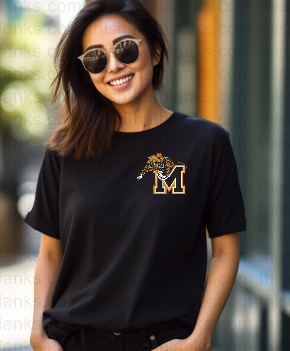 MHS Tiger Black & Gold Sublimation or DTF Transfer– This-n-That blanks