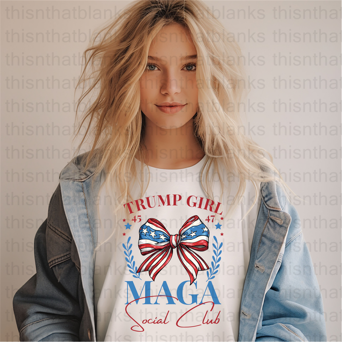 Trump Girl DTF or Sublimation Transfer– This-n-That blanks